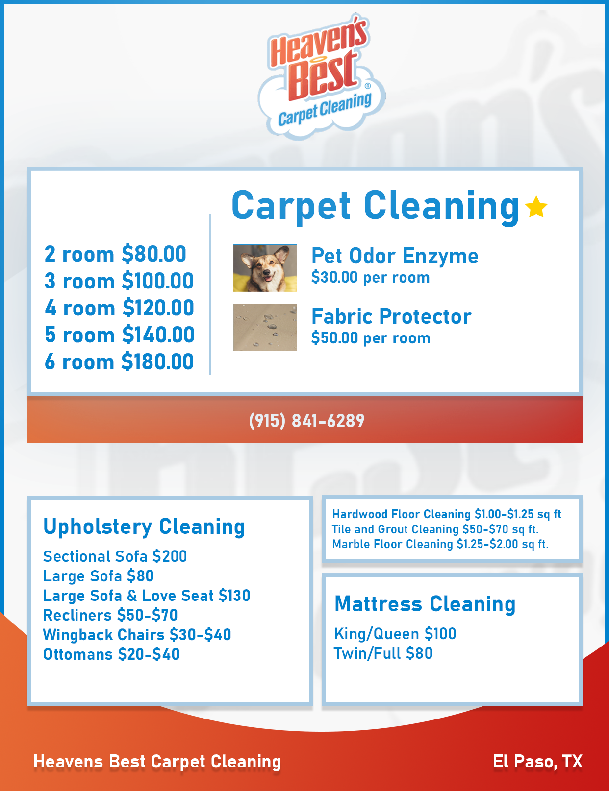 Heaven's Best Carpet Cleaning